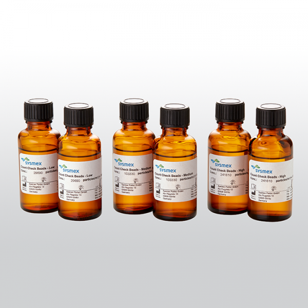 Beads for Setup and control | Consumables | Sysmex Flow Cytometry Europe